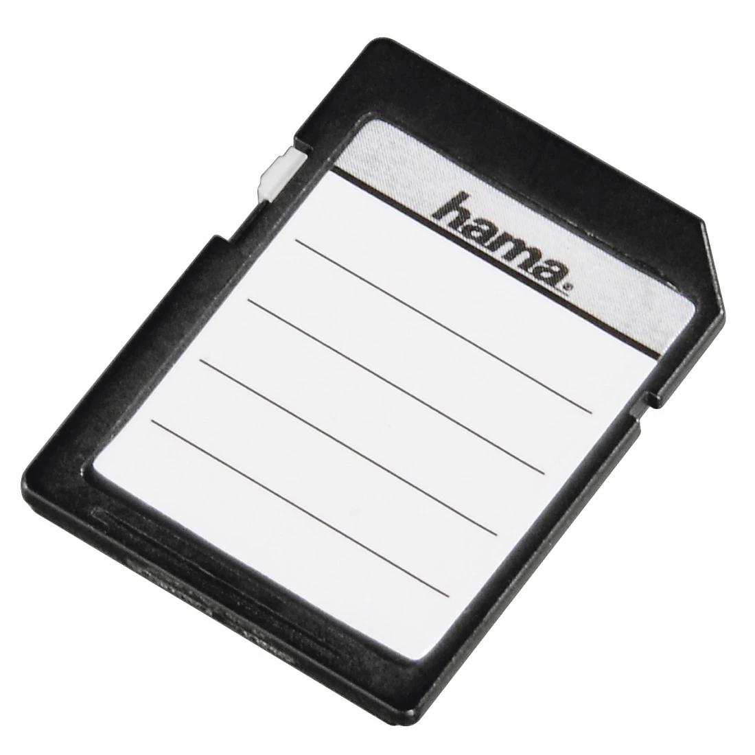 Memory Card Labels, 18 pieces, black/white | Hama | | Hama