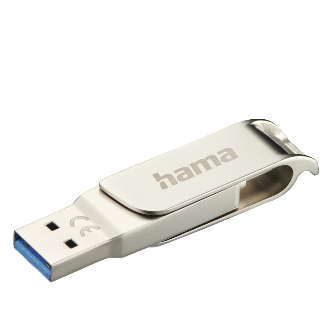 | Hama | "C-Rotate Pro" USB Stick, USB-C 3.1/3.0, 512GB, 100MB/s, silver