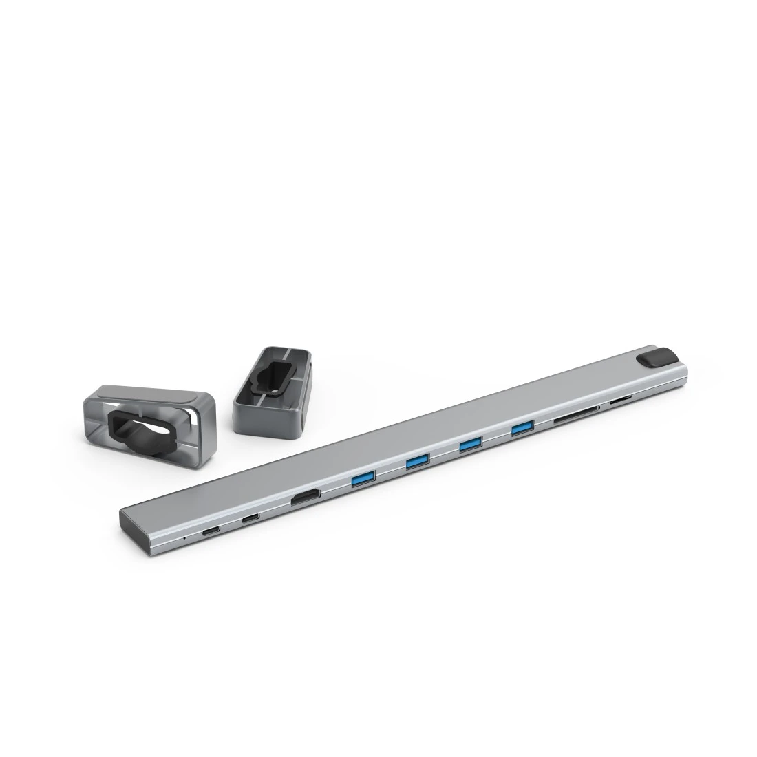 "Connect2Office Basic" USB-C Docking Station, Removable Feet, 9 Ports ...