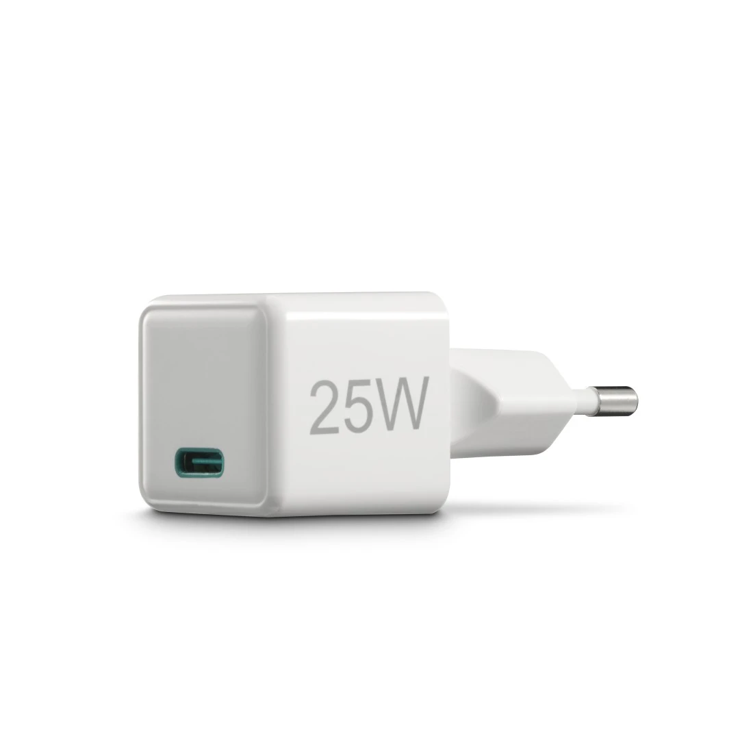 Fast Charger, USB-C, Super-Mini Charger, PD, 25 W, white | Hama