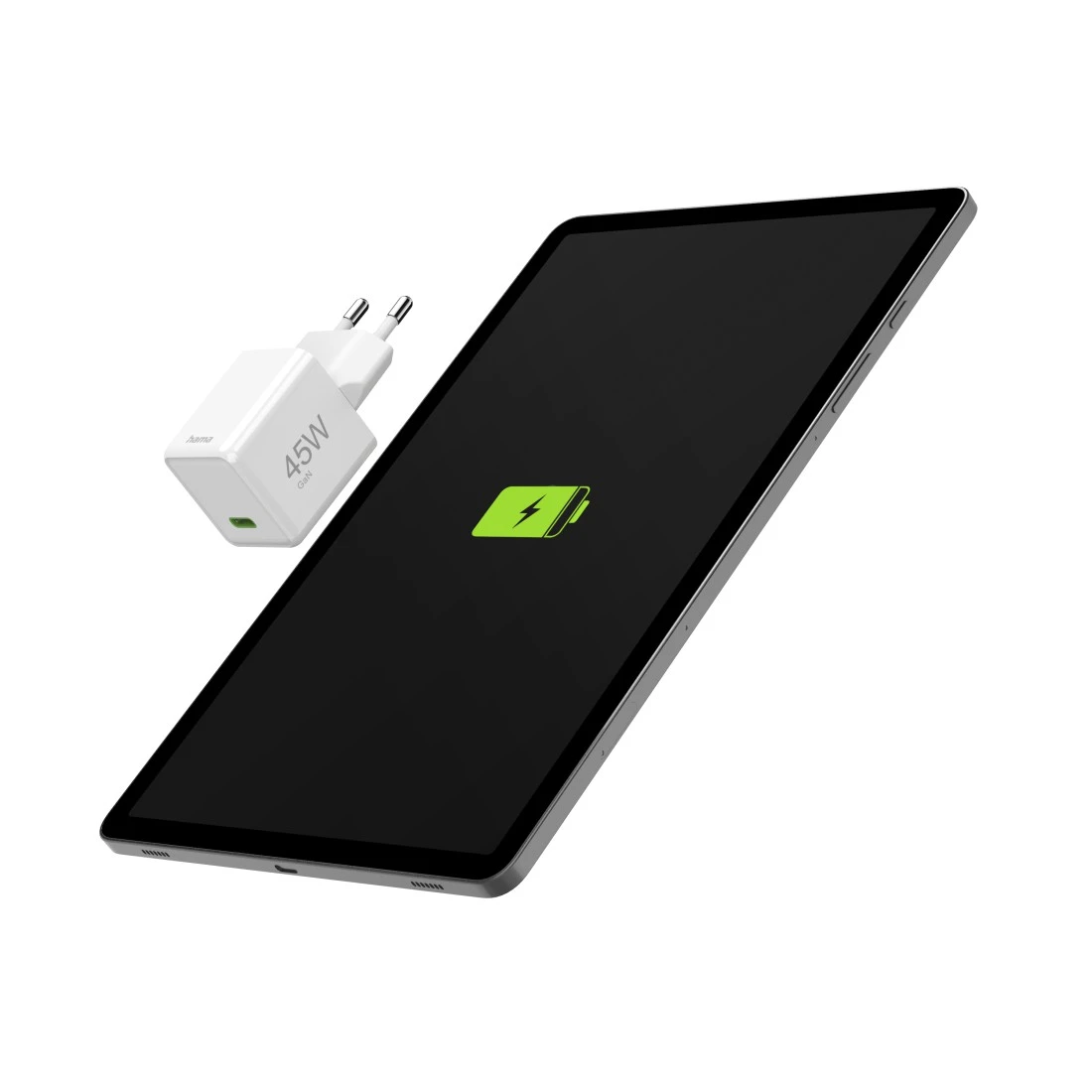 | Hama | Fast Charger, GaN, USB-C, Super-Mini Charger, PD, 45 W, white
