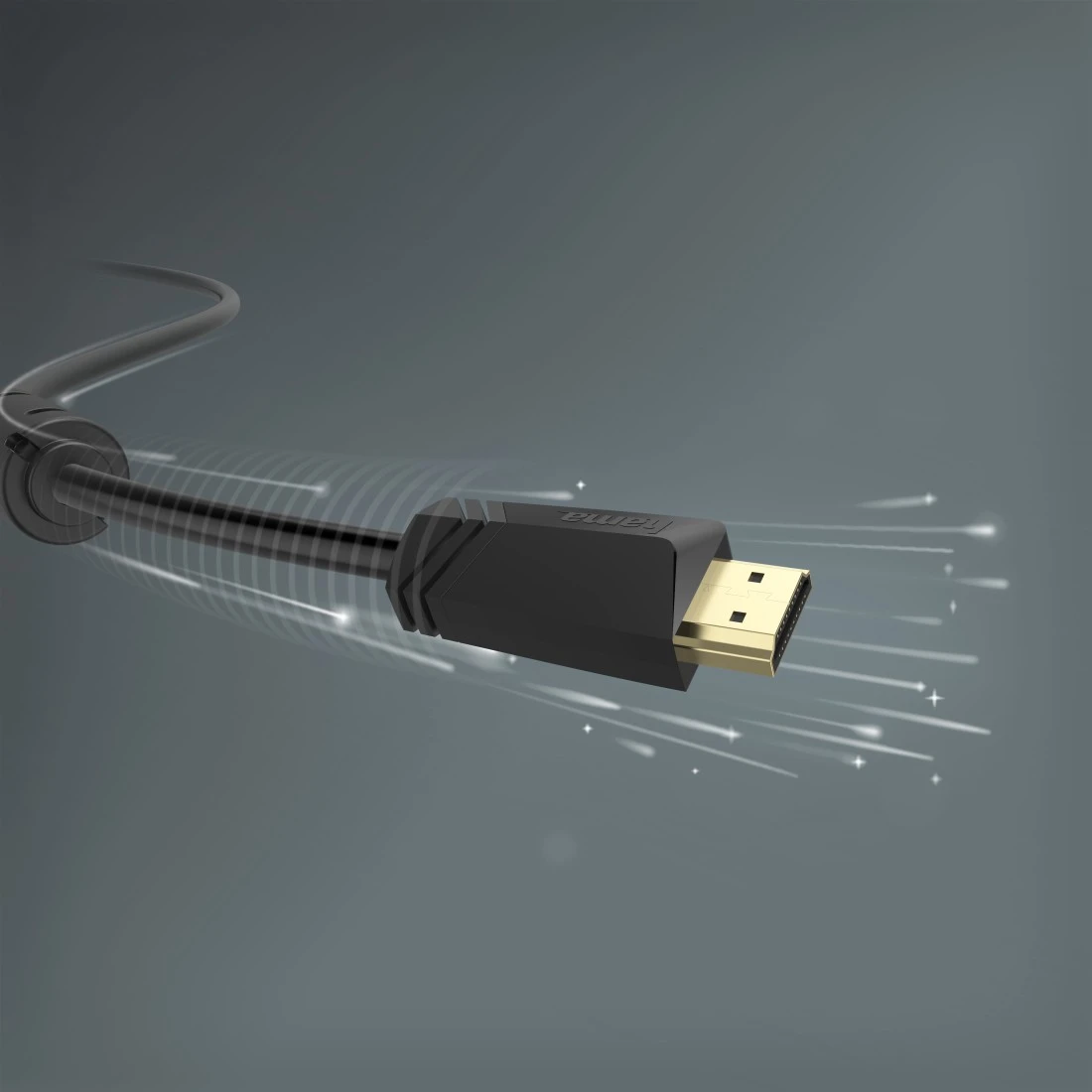 High-speed HDMI™ Cable, Plug - Plug, 4K, Ethernet, Gold-plated, 15.0 m ...